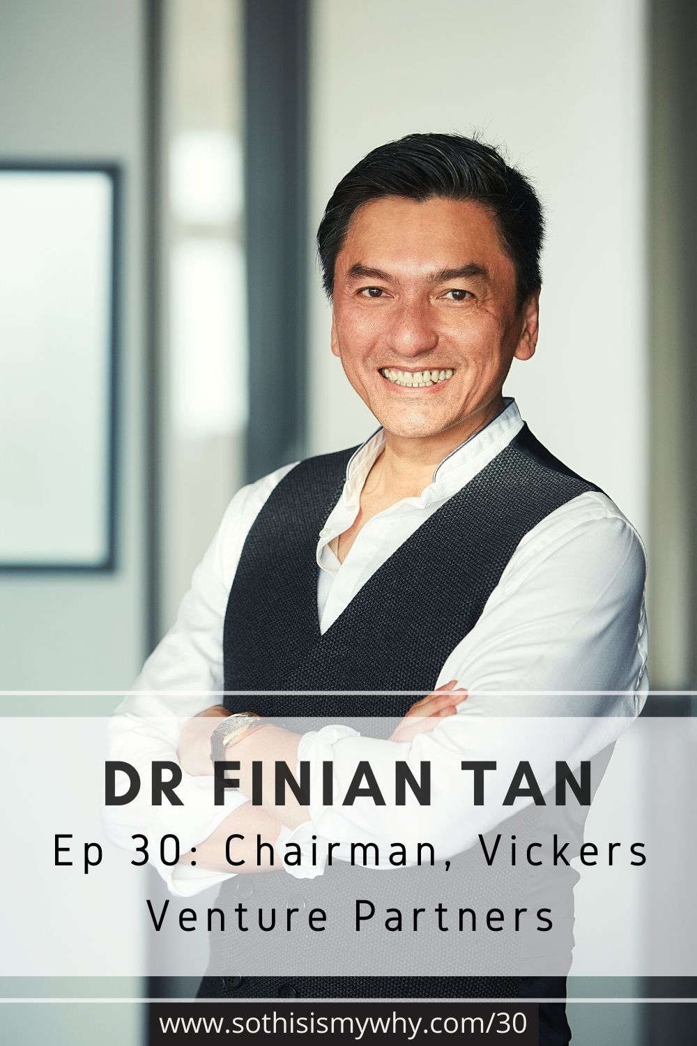 Ep 30: Dr Finian Tan (Chairman, Vickers Venture Fund) | So This Is My Why